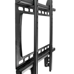 SunBriteTV Outdoor Weatherproof Fixed Mount for 37" - 80" TV Screens & Displays - SB-WM-F-L-BL (Black)