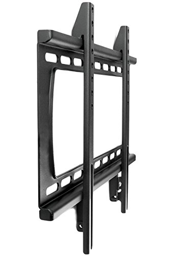 SunBriteTV Outdoor Weatherproof Fixed Mount for 37" - 80" TV Screens & Displays - SB-WM-F-L-BL (Black)