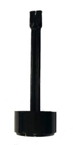 rck sales fireplace gas log safety pilot gas valve black knob & four inch extension handle