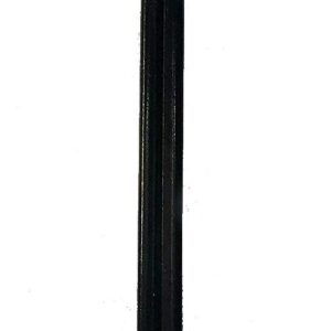 RCK Sales Fireplace Gas Log Safety Pilot Gas Valve Black Knob & Four Inch Extension Handle