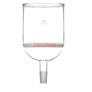 deschem 500ml,24/40,glass buchner funnel,3# coarse filter,laboratory glassware