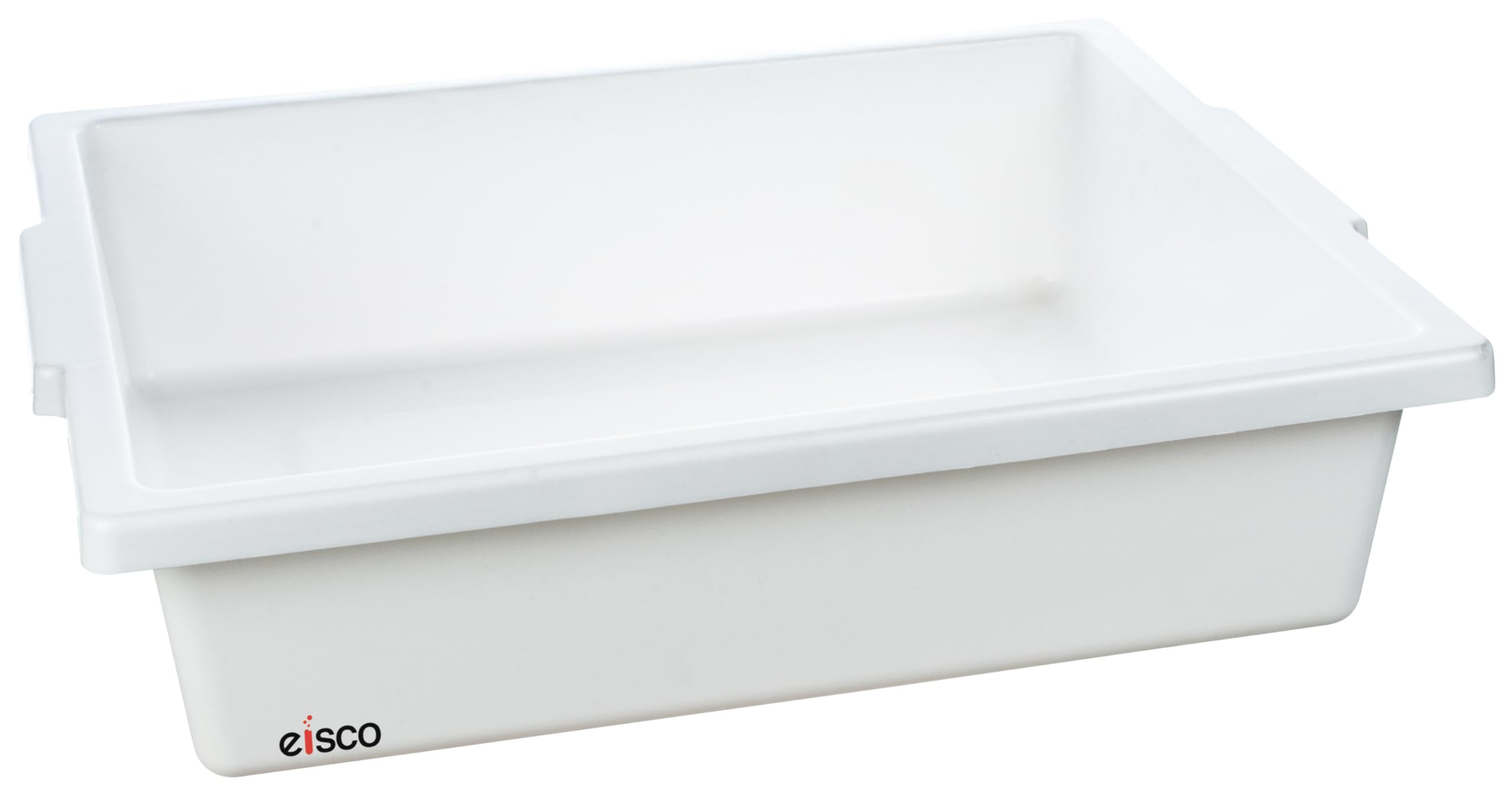 EISCO Utility Tray - Polypropylene Plastic - 14.5 x 13.5 x 5 Inches