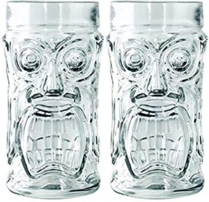 anchor hocking screaming tiki glasses,470 milliliters