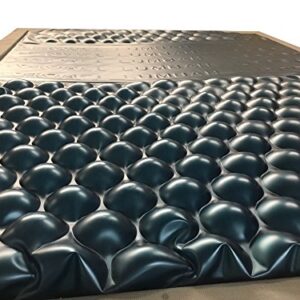 Strobel Organic Vail Complete Waterbed 5 Board Fabric Upholstered Chocolate Fabric King