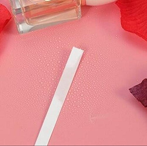 1Pack 100PCS White 6"x 0.28" /15cm x 0.7cm Disposable Smell Paper Try Incense Paper Perfume Test Strips For Essential Oil Fragrance Smelling