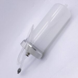 quality 500cc 500ml luer lock tip plastic dispenser dispensing syringe barrel with piston & adapter set