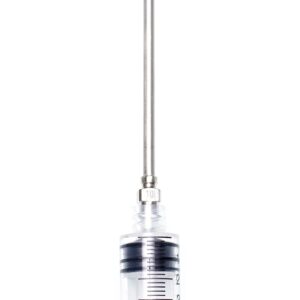 Dispense All - 8 Gauge 12 Inch (1 Foot) Blunt Tipped Dispensing Needles, Stainless Steel, Luer Lock, 4 Count