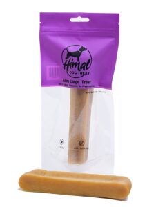 himal dog treat , 100% natural yak chew (extra large 5.5-6.5 oz) for dog under 70 lb