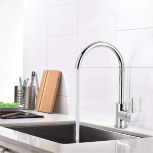 Sink Faucets Single Handle 360 Degree Swivel Hot&Cold Mixer Single Handle Kitchen Sink Faucet