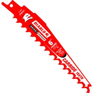 freud ds0903cp diablo 9" carbide pruning reciprocating blade (1 blade)