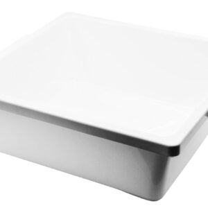 EISCO Utility Tray - Polypropylene Plastic - 14.5 x 13.5 x 5 Inches