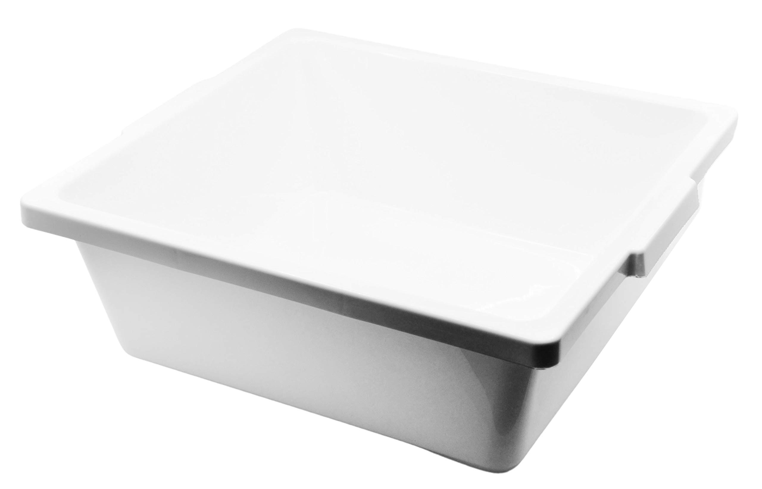 EISCO Utility Tray - Polypropylene Plastic - 14.5 x 13.5 x 5 Inches