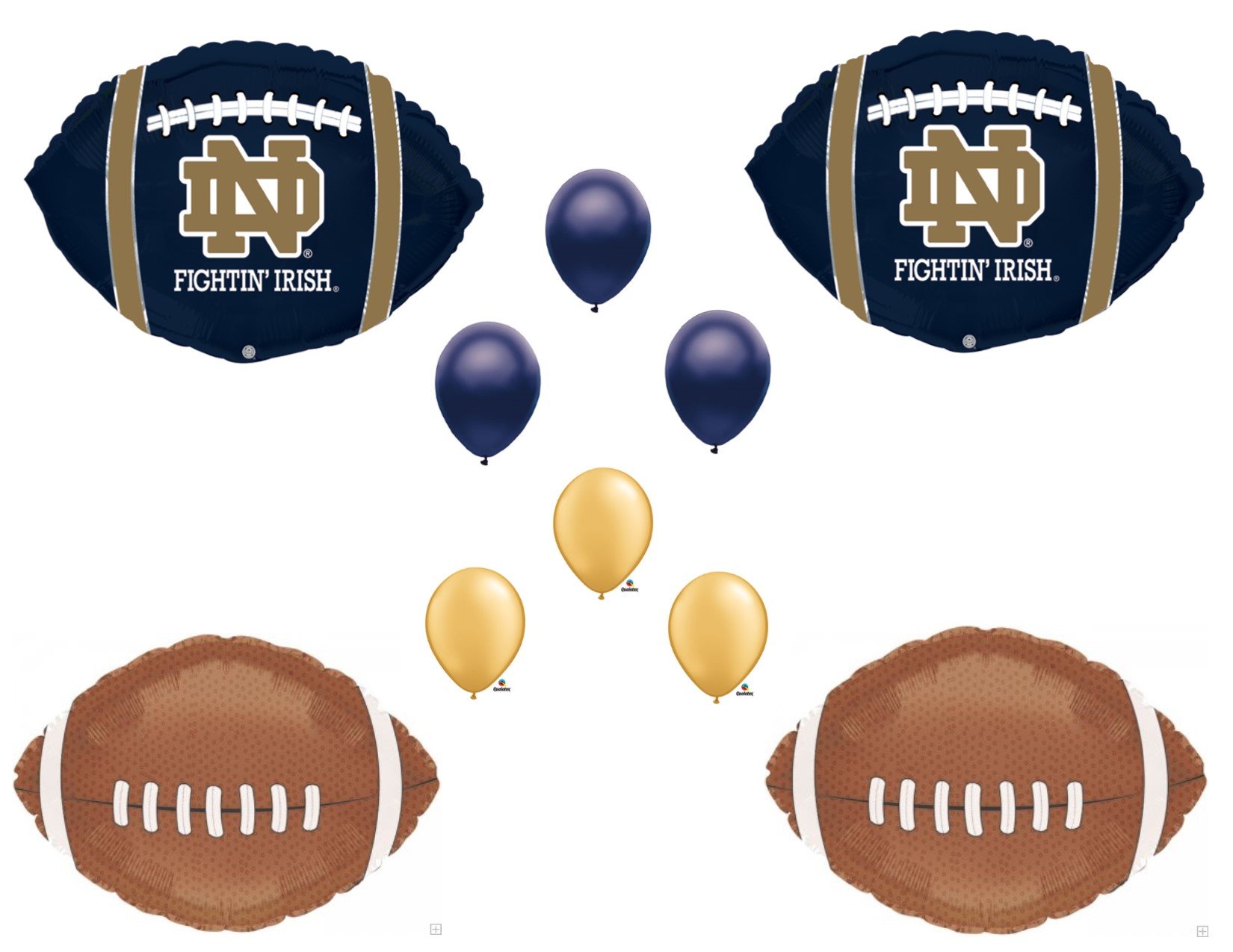 NOTRE DAME Football Game Day Birthday Party Balloons Decorations Supplies College University