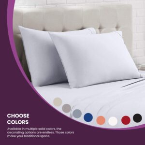 BLUENILEMILLS BNM Modal from Beechwood Ultra-Soft Duvet Cover Set, King/California King, Duvet Cover 106" x 92", and Pillow Shams 20" x 36", Ivory, 3-Pieces