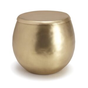 kassatex cotton jar, nile bath accessories | 100% brass