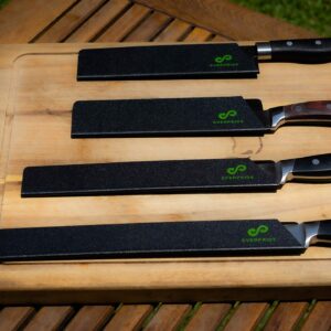 EVERPRIDE Chef Knife Sheath Set (7-Piece Set) Universal Blade Edge Cover Guards for Chef’s and Kitchen Knives – Durable, BPA-Free, Felt Lined, Sturdy ABS Plastic – Knives Not Included