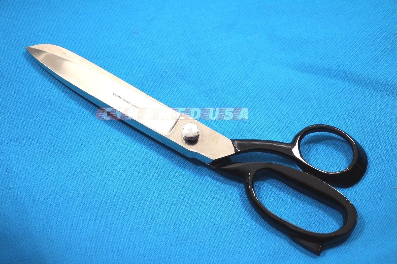 New German Heavy Duty Upholstery Sewing Dressmaking Carpet/Shear Tailor Fiber Cutting Scissors 8"+10"+12" -Long Last (Set of 3)