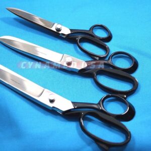 New German Heavy Duty Upholstery Sewing Dressmaking Carpet/Shear Tailor Fiber Cutting Scissors 8"+10"+12" -Long Last (Set of 3)