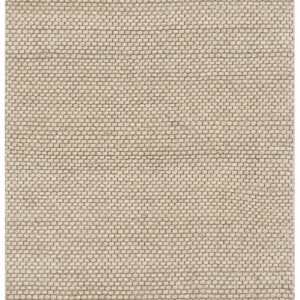 SAFAVIEH Natura Collection Accent Rug - 3' x 5', Beige, Handmade Wool, Ideal for High Traffic Areas in Entryway, Living Room, Bedroom (NAT801B)