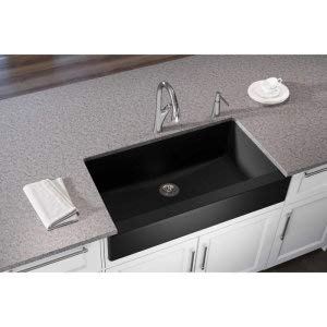 Elkay ELXRUP3620RT0 Quartz Luxe Ricotta Single Bowl Undermount Kitchen Sink with Perfect Drain