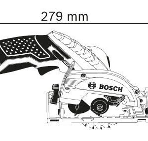 Bosch GKS 10.8 V-LI Professional Cordless Circular Saw The smallest professional universal saw ( Bare Tool)