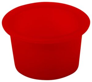 caplugs ts-3 ts series – tapered caps and plugs 1000 pack, red silicone cap od 0.298" x plug id 0.418" flanged, masking applications, corrosion resistance, temp resistant, resilient, easy removal