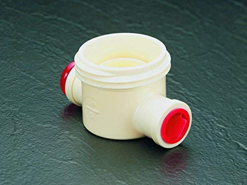 Caplugs CPT-24S CPT Series – Plastic Center Pull-Tab Tapered Plug, 200 Pack, Red LD-PE, Flange OD 2.50" x Plug ID 2.270" Hole Protection, Leak Prevention, Masking, Powder Coating (99191147)