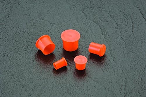 Caplugs QPZ5-1Q1 Plastic Sleeve Cap for Tube Ends. to Cap Thread Size 5/8" PZC-5-1, PE-LD, to Cap Thread Size 5/8", Orange (Pack of 1500)