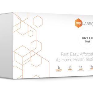 STD at Home Test for Women HIV-1 and HIV-2 by myLAB Box