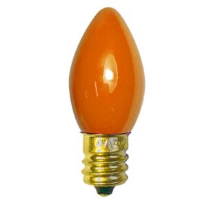 brite star 4ct c7 replacement bulbs, orange