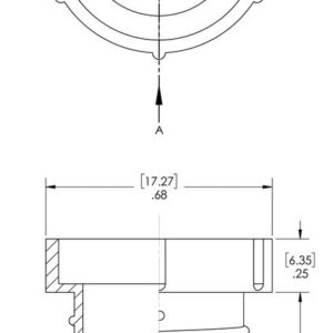 Caplugs PD-50 PD Series – Plastic Threaded Plug for Flared JIC Fittings, 1000 Pack, Red HD-PE, Thread Size 1/2"-20 Open End Protection, Leak Prevention, Automotive, Hydraulic Systems (99192509)