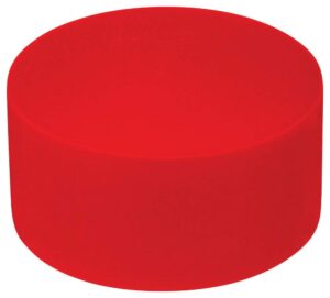 caplugs sc-2 3/4 sc series – plastic sleeve cap for tube ends, 100 pack, red ld-pe, 2.750" w x 1.00" l threaded and non-threaded tubing, rods, masking, painting, plating, grit-blasting (99191299)