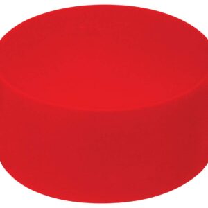 Caplugs 99394802 Plastic Sleeve Cap for Tube Ends. SC-3 1/2, PE-LD, Cap ID 3.500" Length 1.38", Red (Pack of 10)