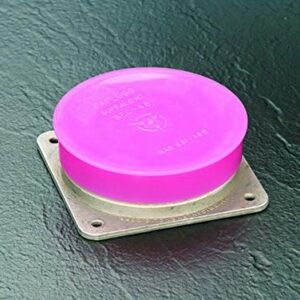 Caplugs SEC-10 SEC Series – Static Dissipative Cap for Threaded Connectors, 1000 Pack, Pink LD-PE, Nominal Thread Size 5/8" Positive ESD Protection, Electrical & Electronic Connectors, Bayonet Type