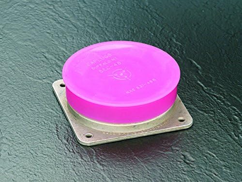 Caplugs SEC-10 SEC Series – Static Dissipative Cap for Threaded Connectors, 1000 Pack, Pink LD-PE, Nominal Thread Size 5/8" Positive ESD Protection, Electrical & Electronic Connectors, Bayonet Type