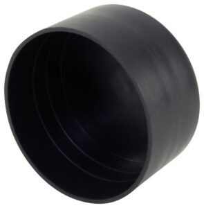 caplugs plastic cap for threaded pipe ends. ce-317, pe-ld, to cap pipe size 2 1/2 npt", black (pack of 10)