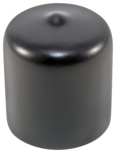 caplugs hvc-875-16 hvc series – flexible round caps 25 pack, black vinyl 0.875" w x 1.000" l thread protectors, dust & moisture seals, masking, painting, limited high temp exposure