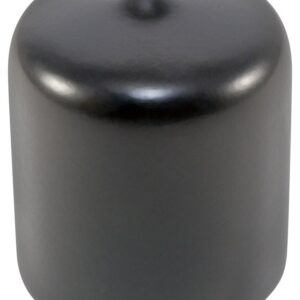 Caplugs HVC-875-16 HVC Series – Flexible Round Caps 25 Pack, Black Vinyl 0.875" W x 1.000" L Thread Protectors, Dust & Moisture Seals, Masking, Painting, Limited High Temp Exposure