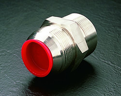 Caplugs 99394272 Plastic Tapered Cap and Plug. T-5, PE-LD, Cap OD 0.409" Plug ID 0.547", Red (Pack of 200)