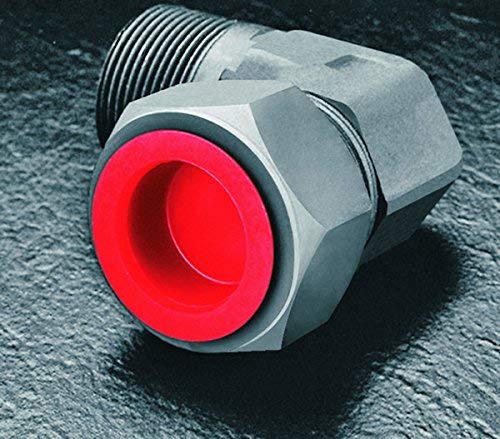 Caplugs W-9 W Series – Plastic Tapered Cap and Plug w/Wide Flanges 1000 Pack, Red LD-PE, Cap OD 0.621" x Plug ID 0.785" Threaded and Non-Threaded Protection, Masking, Finishing, Plating (99191348)