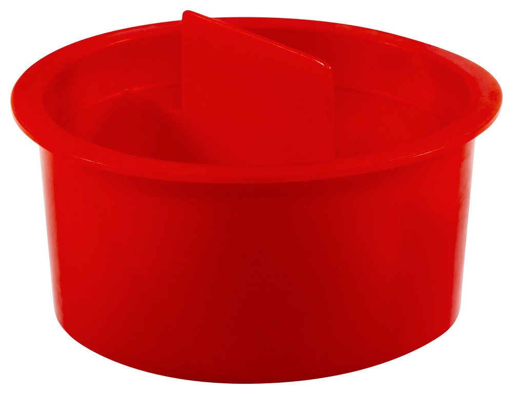 Caplugs ZCPT20Q1 Plastic Center Pull Tab Tapered Plug. CPT-20, PE-LD, Cap OD 2.16" Plug ID 1.938", Red (Pack of 10)