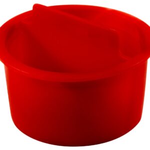 Caplugs ZCPT14YQ1 Plastic Center Pull Tab Tapered Plug. CPT-14Y, PE-LD, Cap OD 1.44" Plug ID 1.286", Red (Pack of 30)