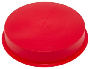 caplugs t-1109 t series – plastic tapered cap and plug, 20 pack, red ld-pe, cap od 6.97" x plug id 7.12" protective closures, dust and moisture seals, mil spec, sae fittings, hydraulic, ez remove