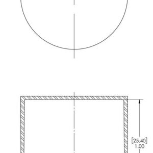 Caplugs 99394792 Plastic Sleeve Cap for Tube Ends. SC-2 1/8, PE-LD, Cap ID 2.125" Length 1.00", Red (Pack of 20)