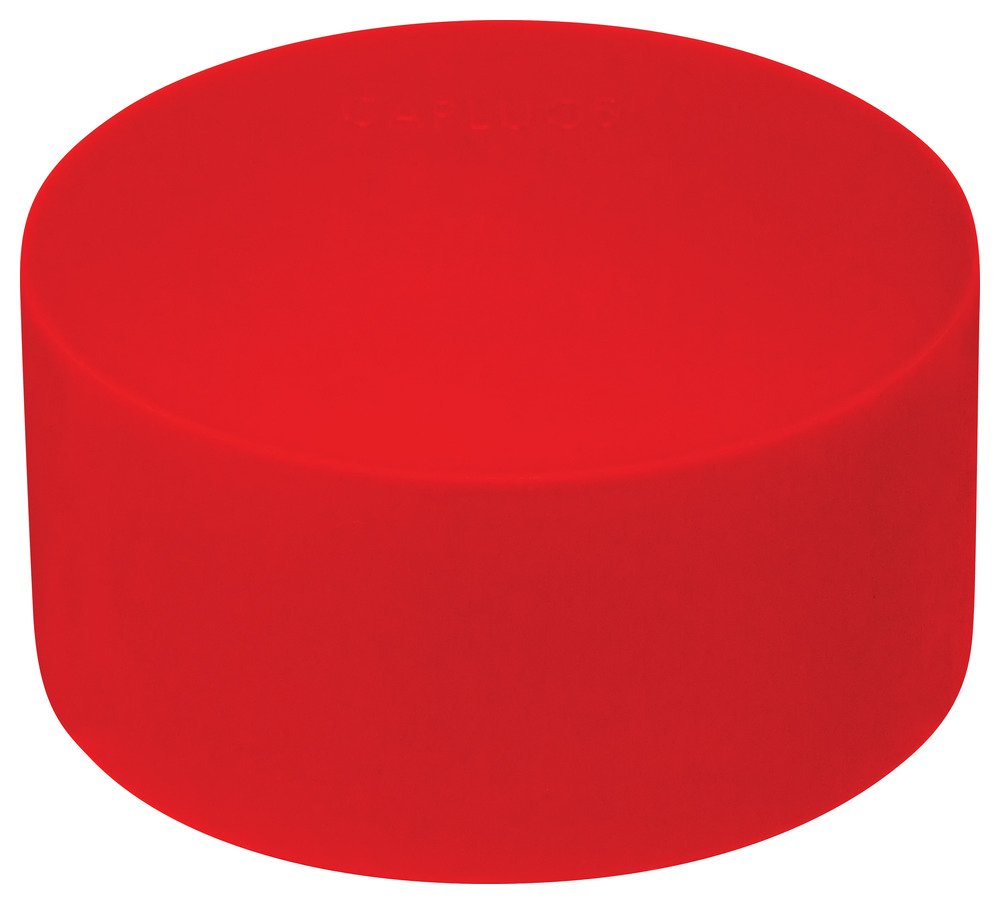 Caplugs 99394792 Plastic Sleeve Cap for Tube Ends. SC-2 1/8, PE-LD, Cap ID 2.125" Length 1.00", Red (Pack of 20)