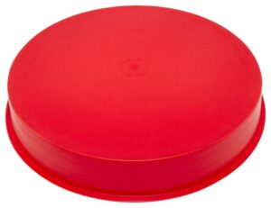 caplugs t-1142 t series – plastic tapered cap and plug, 10 pack, red ld-pe, cap od 8.89" x plug id 9.364" protective closures, dust and moisture seals, mil spec, sae fittings, hydraulic, ez remove