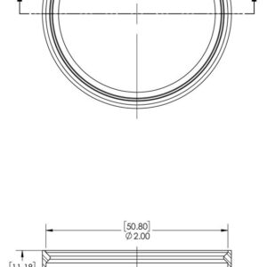 Caplugs 99394815 Plastic Cap for Split-Flange Connections. SF-20, PE-LD, to Cap Nominal Flange Size 1-1/4 to Cap Ferrule Size 1, 1-1/2", Natural (Pack of 40)