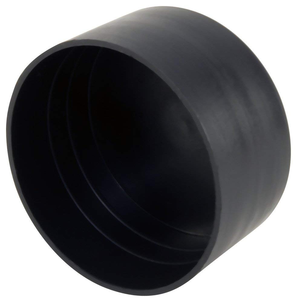 Caplugs CE-319 CE Series – Plastic Cap for Threaded Pipe Ends, 6 Pack, Black LD-PE, Pipe Thread Size NPT 3-1/2" Protective Closures, Dust & Moisture Seals, Construction, Manufacturing (ZCE3191AA1)