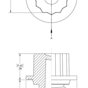 Caplugs 99394746 Plastic Threaded Plug for ISO Metric Ports. RPO-M-14X1.5, PP, to Plug Thread Size 14 x 1.5", Green (Pack of 200)