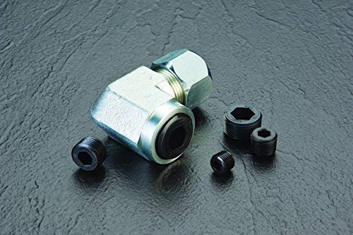 Caplugs TH-5 TH Series – Plastic Hex Socket Threaded Plug, 80 Pack, Black HD-PE, NPT Thread Size 3/8"-18 Temporary Use, Low Pressure Testing & in-Plant Processes, Oil & Heat Resistant (ZTH51KA1)